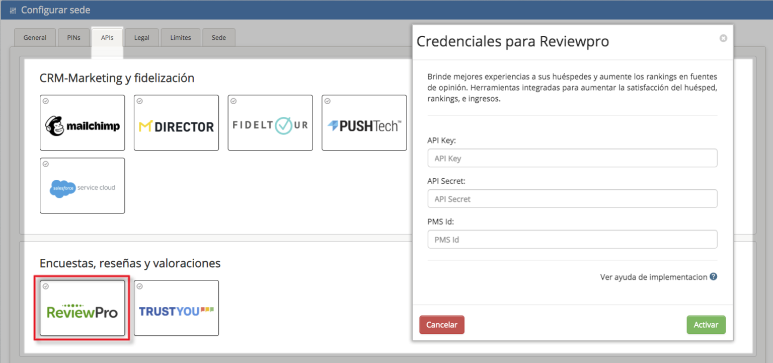 ReviewPro. Activación y usos – Manual WiFi.PRO
